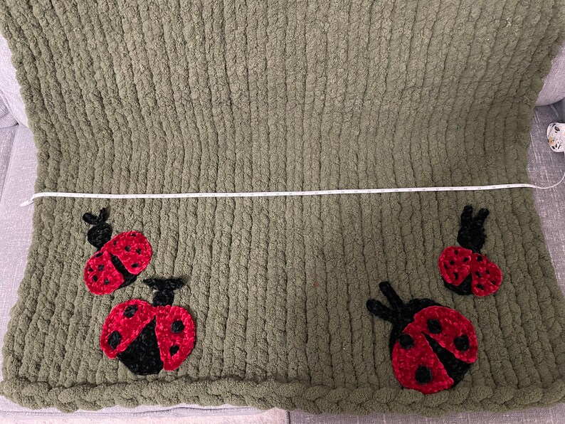 Crochet Ladybug Blanket - Etsy