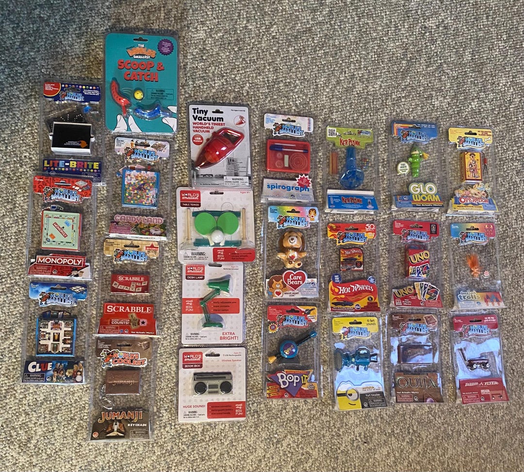 WORLDS SMALLEST TOYS!!! - Etsy