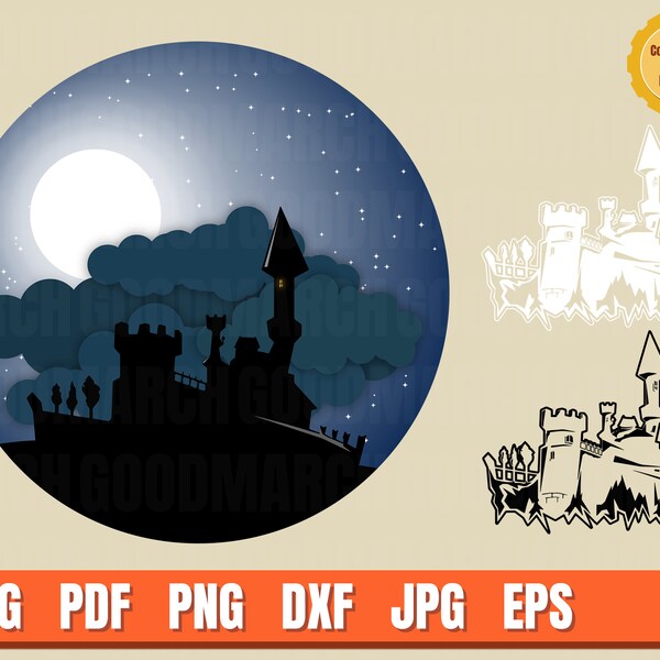 Medieval Night Png - Etsy