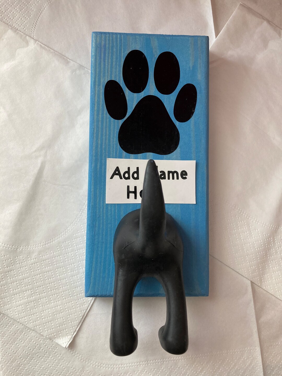 Paw Print Plaque - Etsy