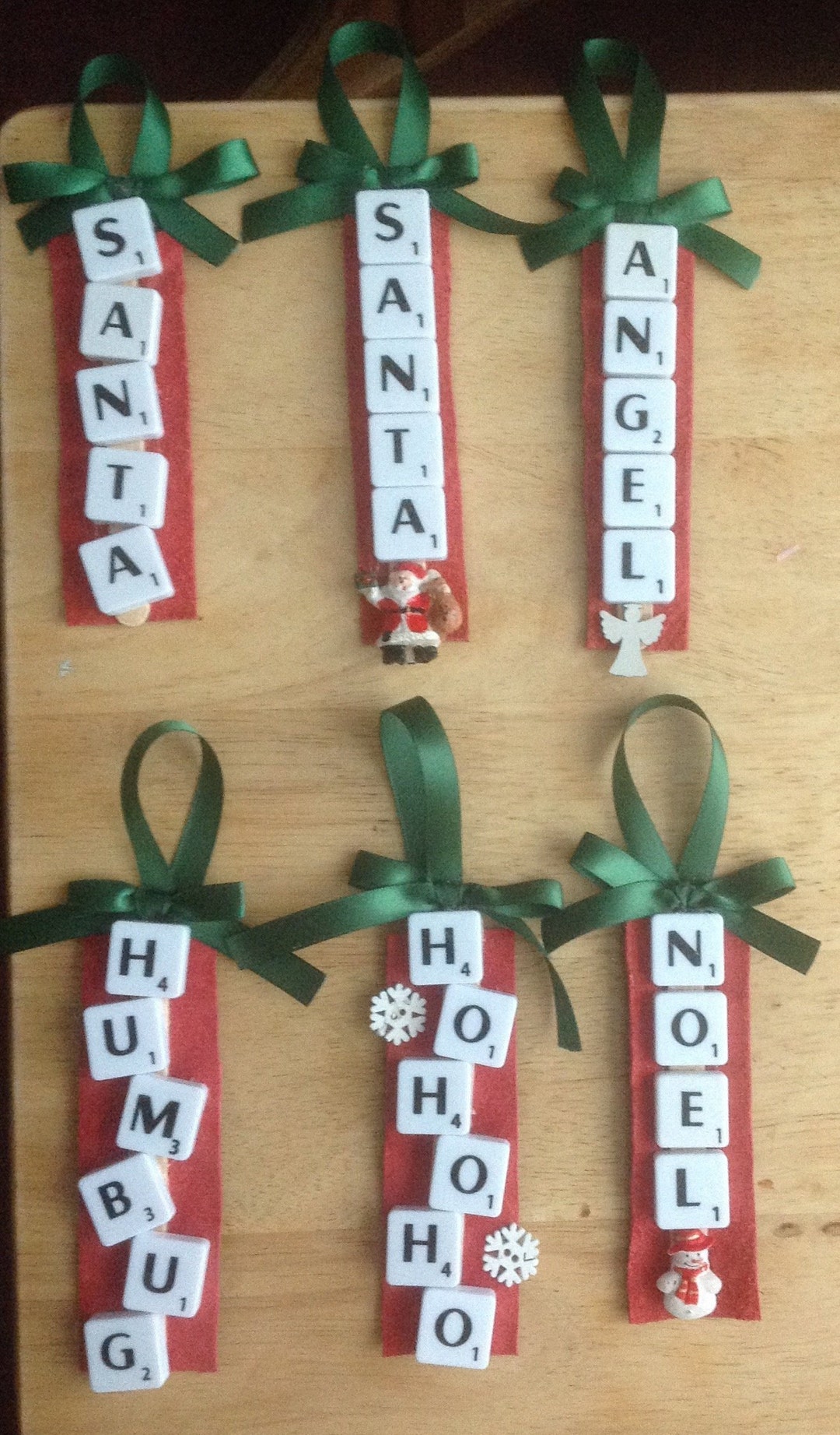 Scrabble Christmas Decorations - Etsy