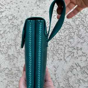 Double Leather Phones Holster: Two Phones Case & Belt Loop, Handmade ...