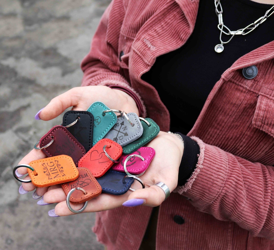 Personalized Corporate Gifts Keyfobs/ Engraved Keyrings/ - Etsy