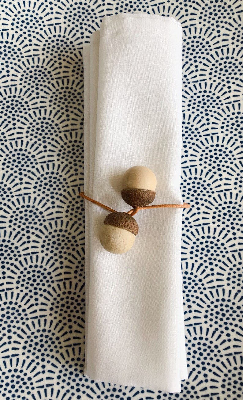 Acorn Napkin Ties - Etsy