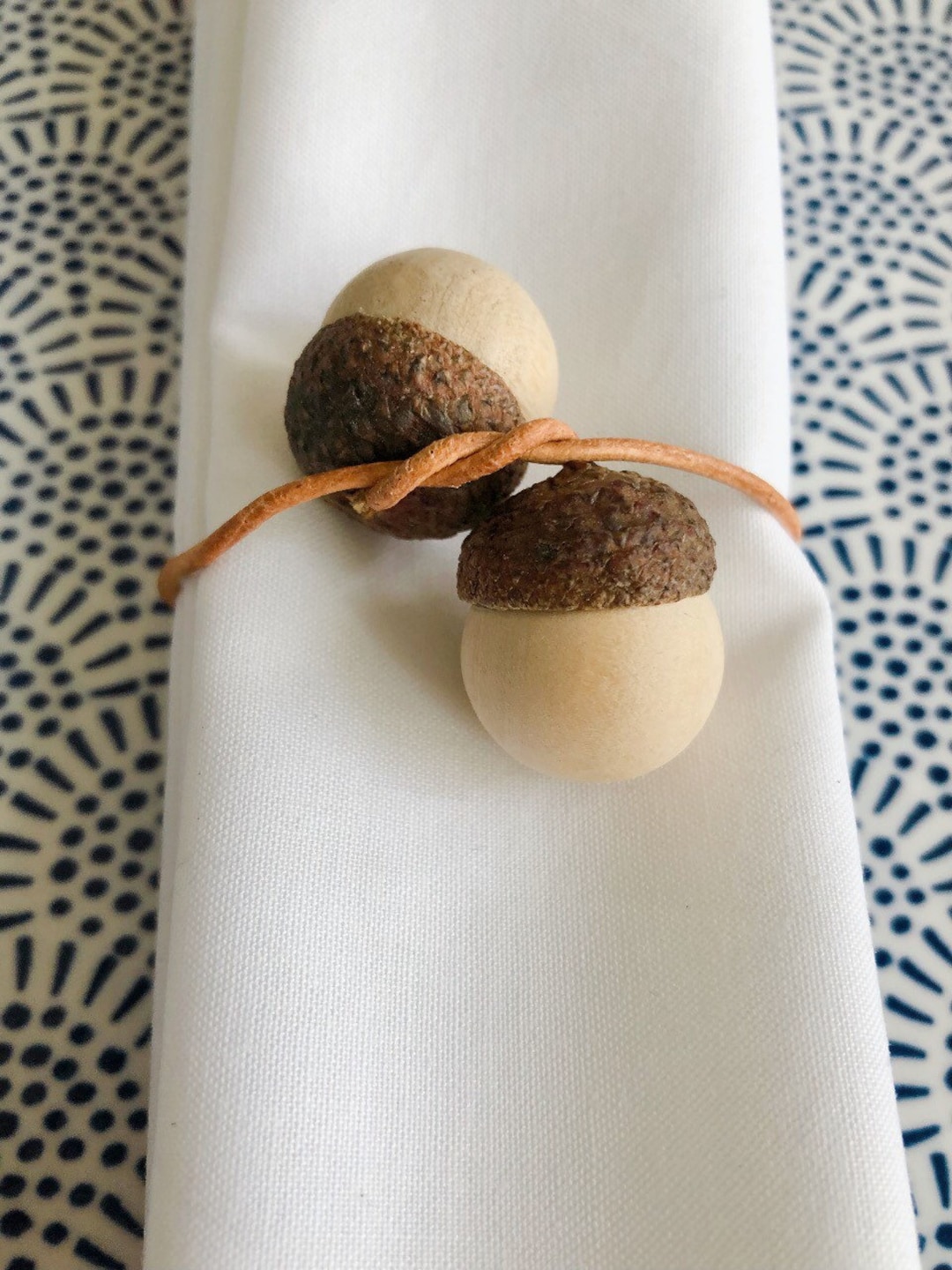 Acorn Napkin Ties - Etsy
