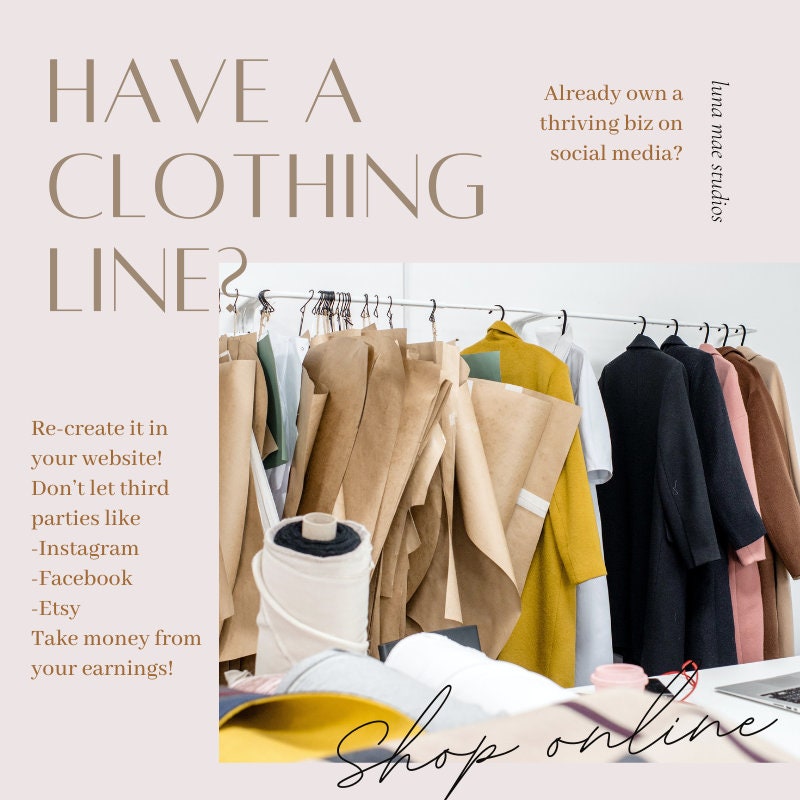 Custom Online Shopping Website Design STYLISH CREATIVE Responsive ...