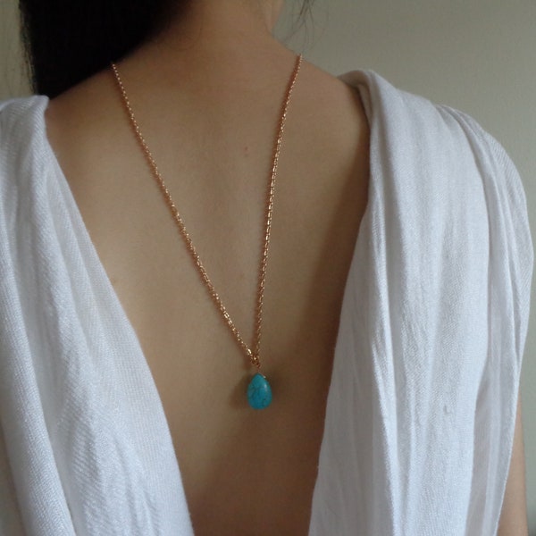 Back Necklace - Etsy