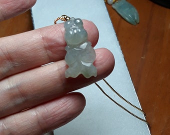 Jade Fish Pendant - Etsy