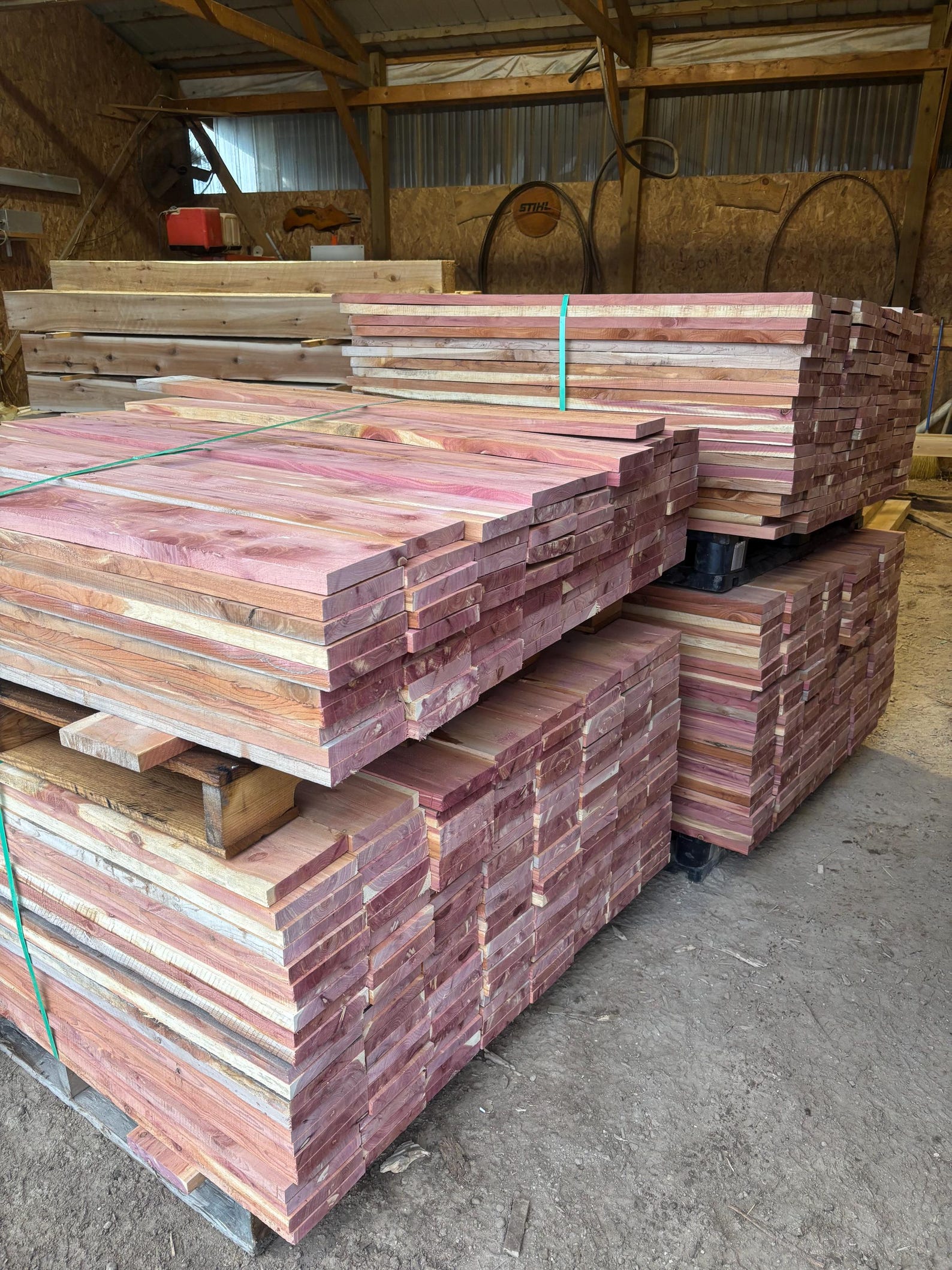 6" Wide Kiln Dried Eastern Red Cedar Aromatic Boards - Pack of 5 - Etsy