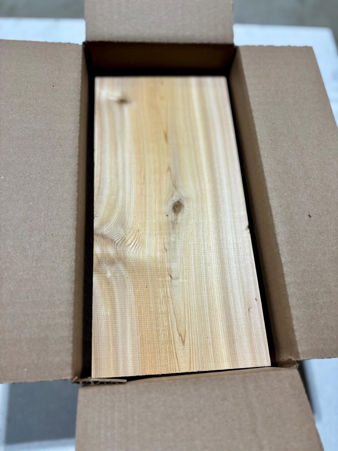 12" Northern White Cedar Craft Wood. -5 Pieces - 7/8" Thick X 5-1/2 ...