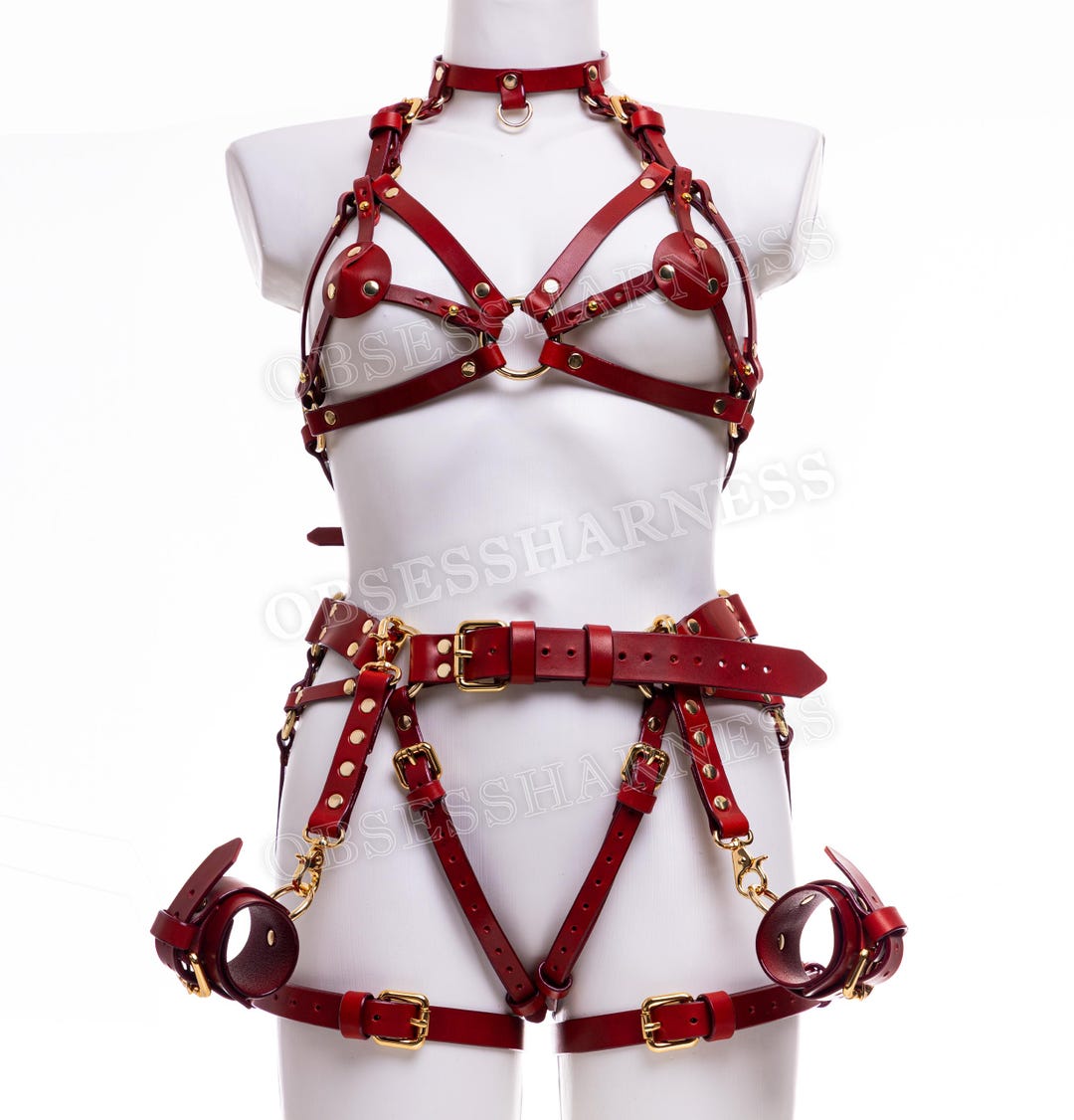 Bdsm Body Harness Lingerie Crotchless Harness Bondage Lingerie