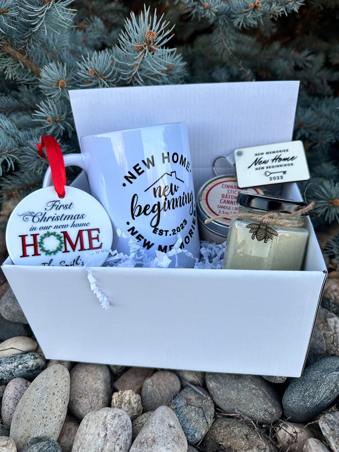 New Home Gift Box, Realtor Gift, New Homebuyers, First Christmas in New ...