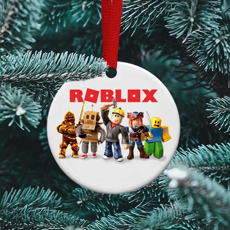 Roblox Christmas Ornament - Etsy