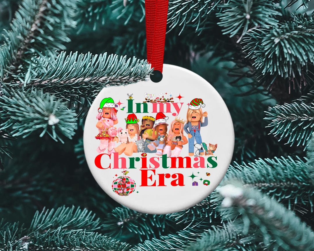 Roblox Girls, Roblox Era, Roblox Ceramic Christmas Ornament, Noob ...