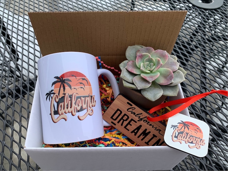 California Themed Gift Boxes Adventure Gift Housewarming - Etsy