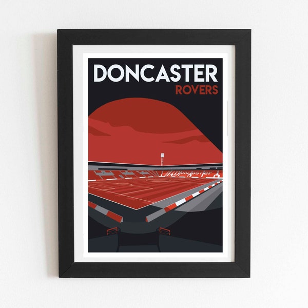 Doncaster Rovers Print - Etsy