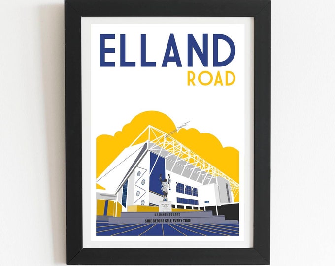 The Leeds United Tube Map - Etsy UK