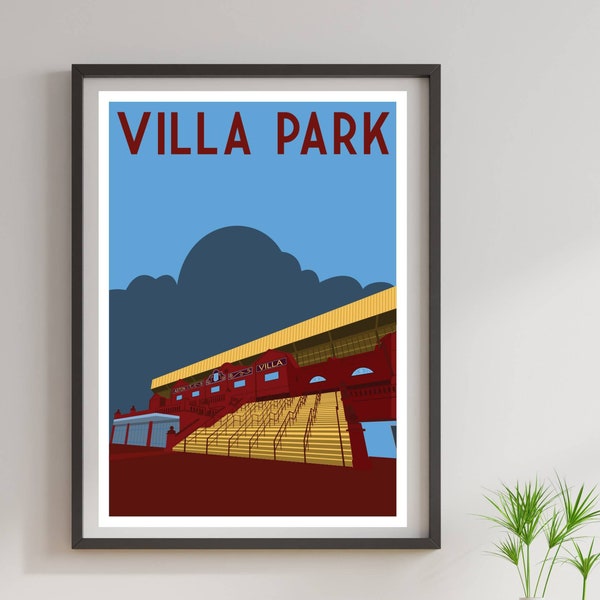 Aston Villa Wall Art - Etsy UK