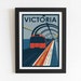 Bakerloo Line north London Underground Tube Vintage Train Art Print ...