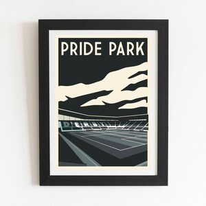 Derby County: Pride Park Map Print - Etsy
