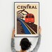 Central Line ealing London Underground Tube Vintage Train Art Print ...