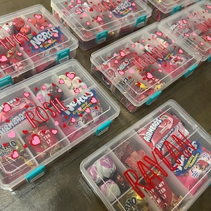 Personalized Candy Snackle Box-candy Box-snack Box- Easter Candy-tackle ...