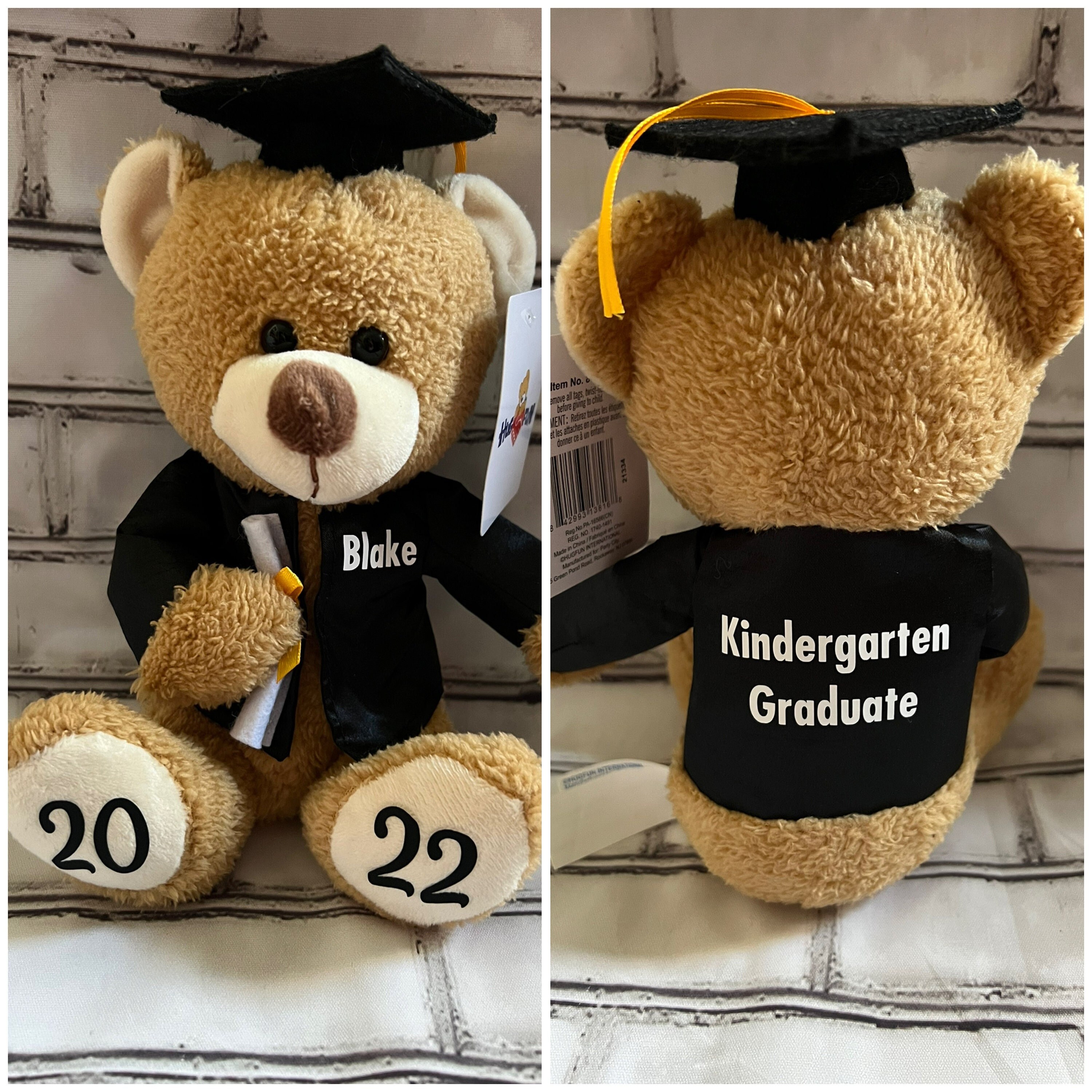 Personalized Graduation Bear-keepsake-custom Graduation Bear-graduation ...