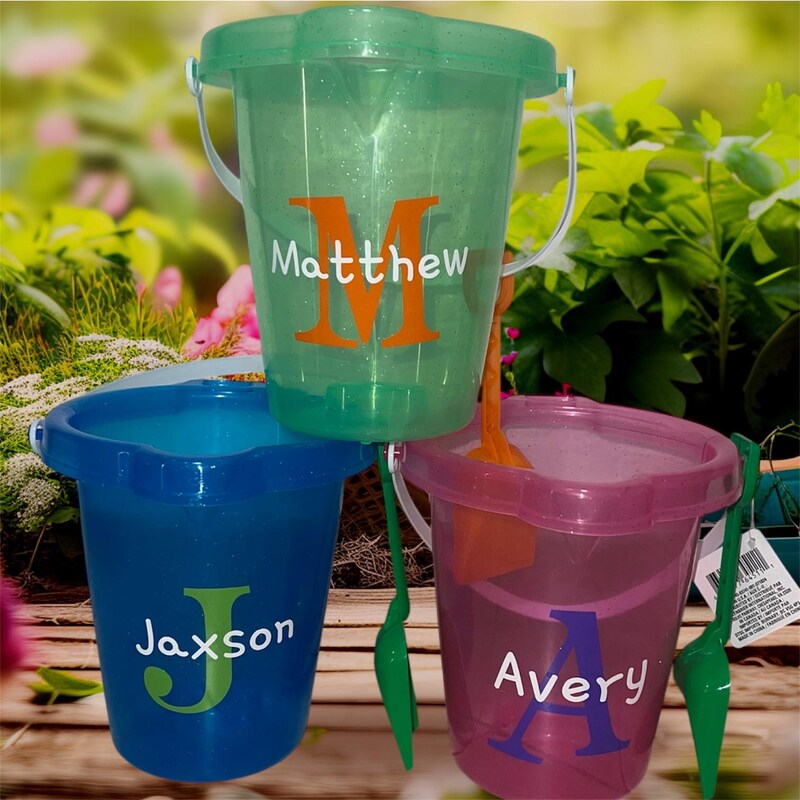 Beach Pail - Etsy