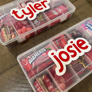 Personalized Candy Snackle Box-candy Box-snack Box- Easter Candy-tackle ...