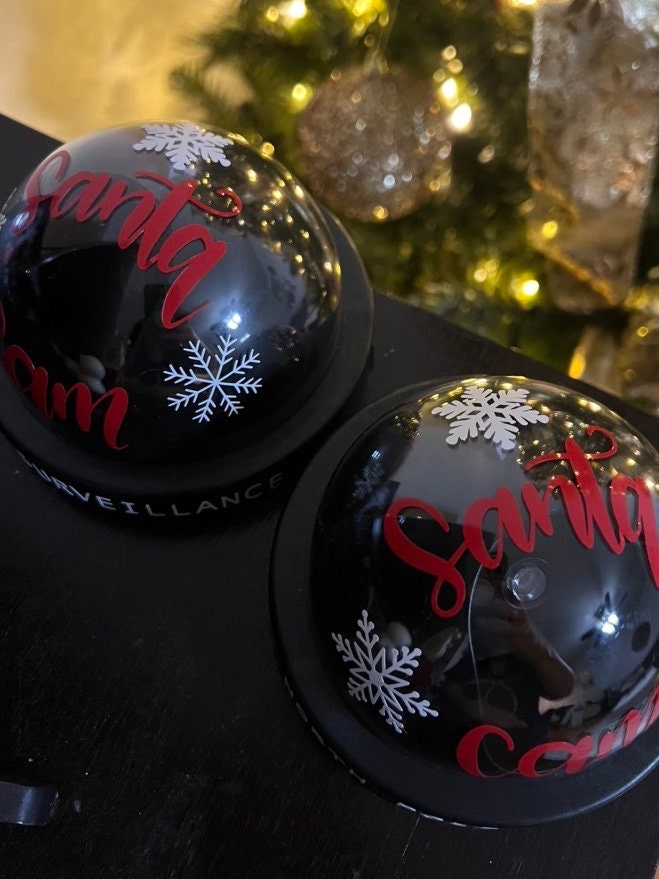 Santa Surveillance Dummy Camera-santa Cam-faux Surveillance-naught Cam ...