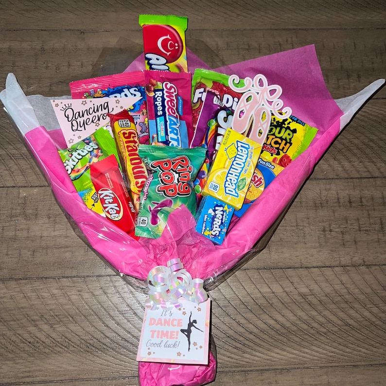 Mixed Candy Bouquet-special Occasion-birthday Bouquet-dance Recital ...