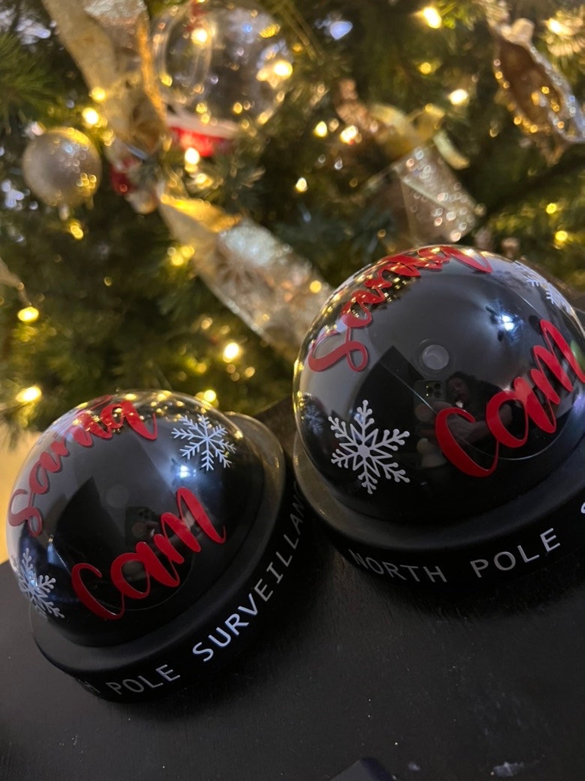 Santa Surveillance Dummy Camera-santa Cam-faux Surveillance-naught Cam ...