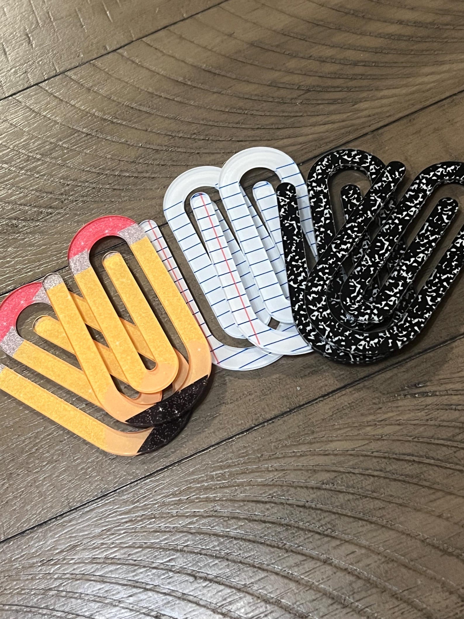 Teacher Jumbo Paper Clip Set of 3 Personalized Paperclip Teacher Gift ...