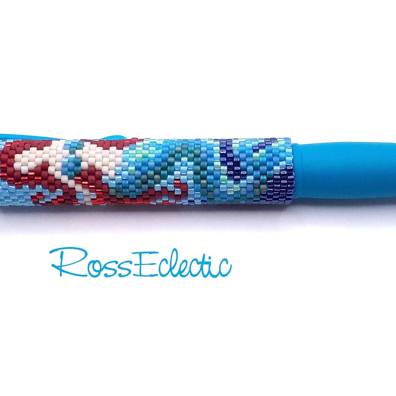 Beaded Pen Covers - Etsy