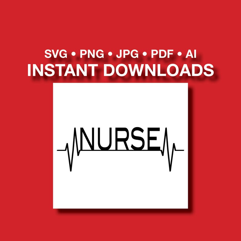 Nurse Vital Sign Instant Download Cut File for Cricut or - Etsy