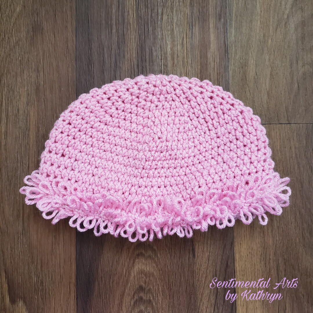 I Love My Loops!/loopy Love/crochet Beanie - Etsy