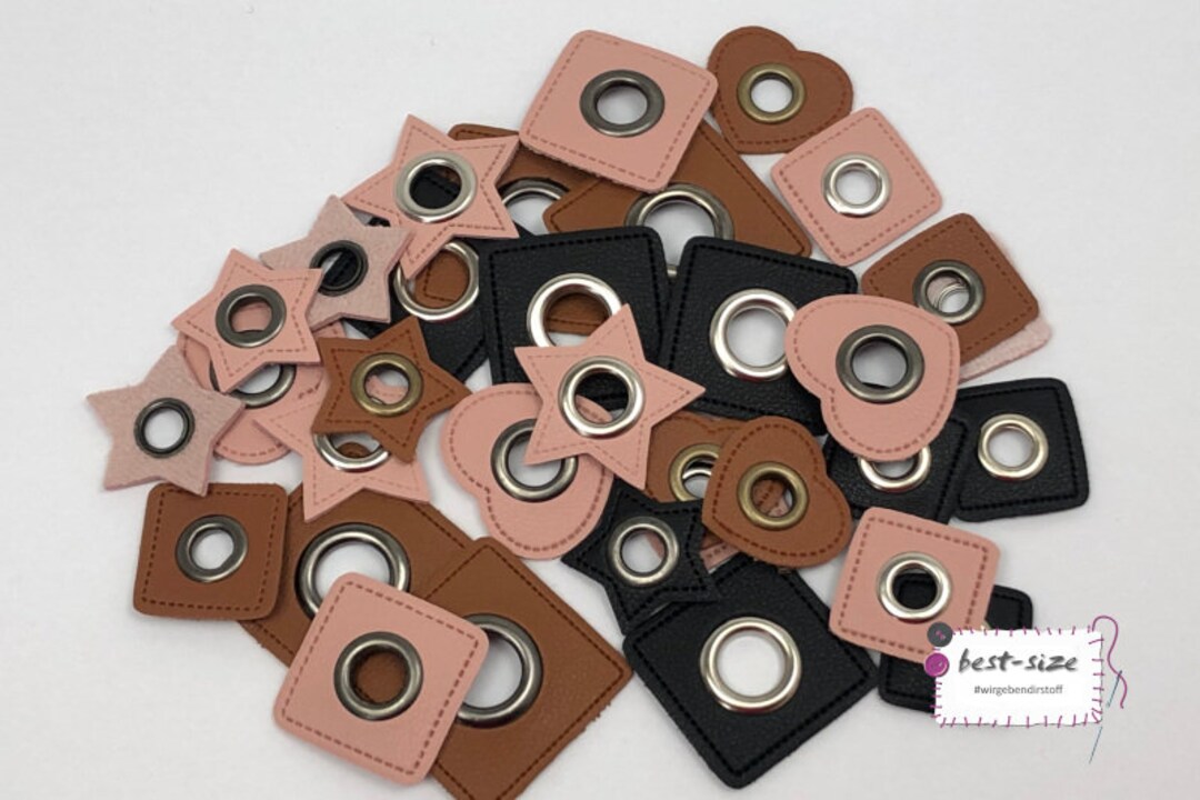 Eyelet Patches - Pink - Size and Pattern Selectable - Etsy