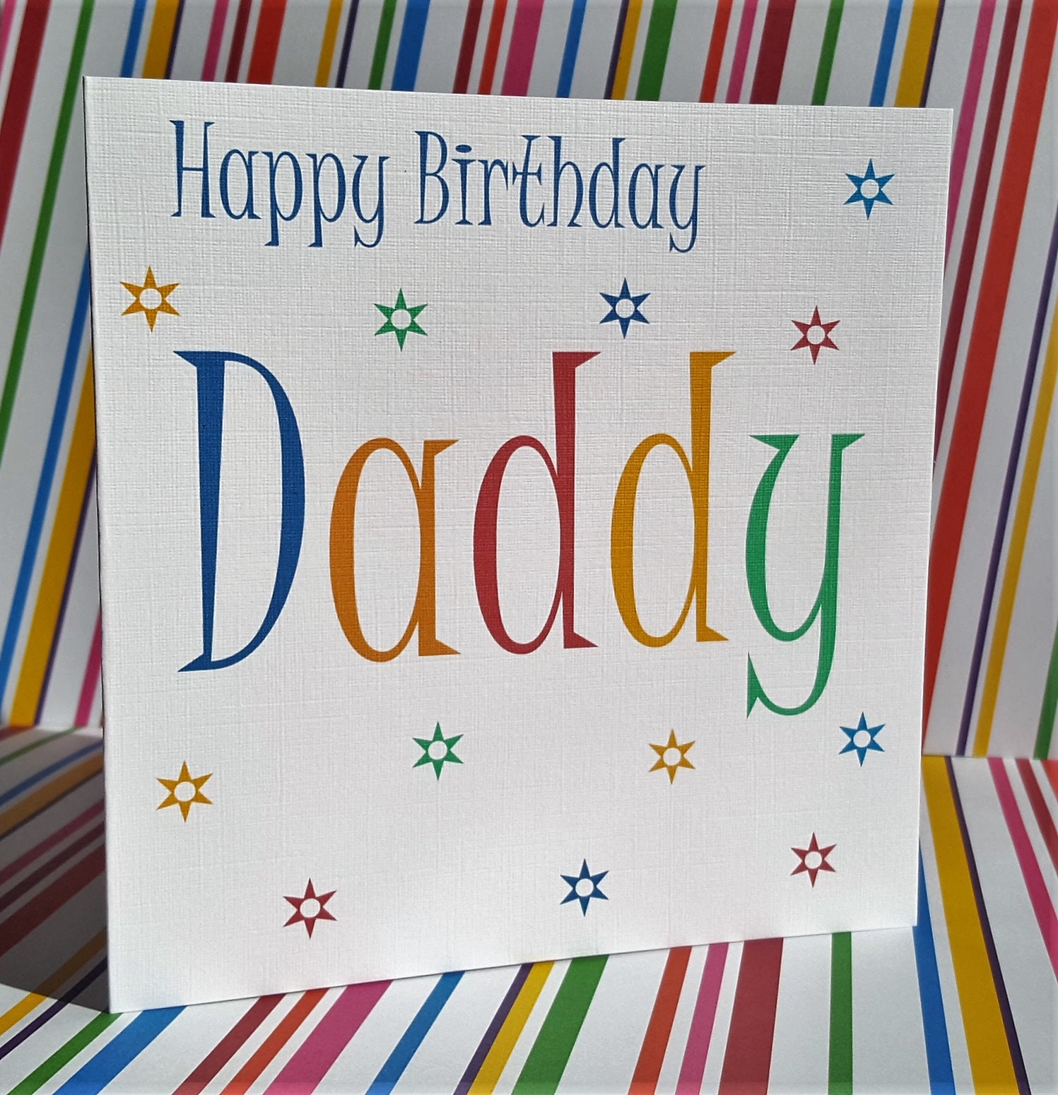 Happy Birthday Daddy Card - Etsy