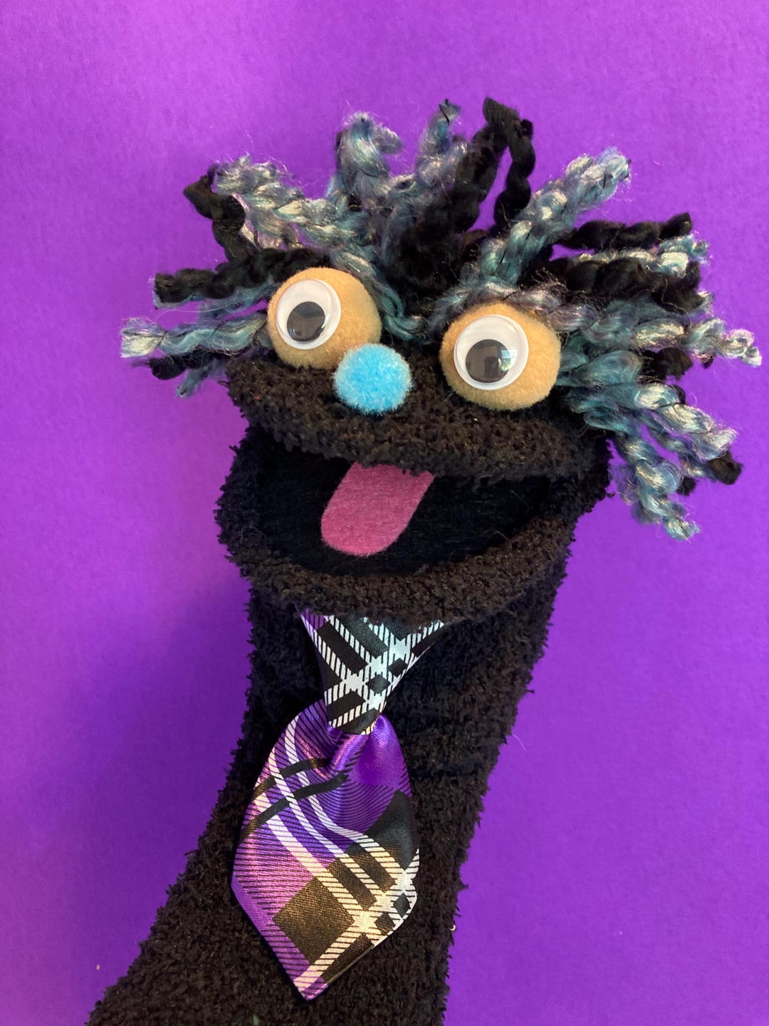 Necktie Sock Puppet - Etsy