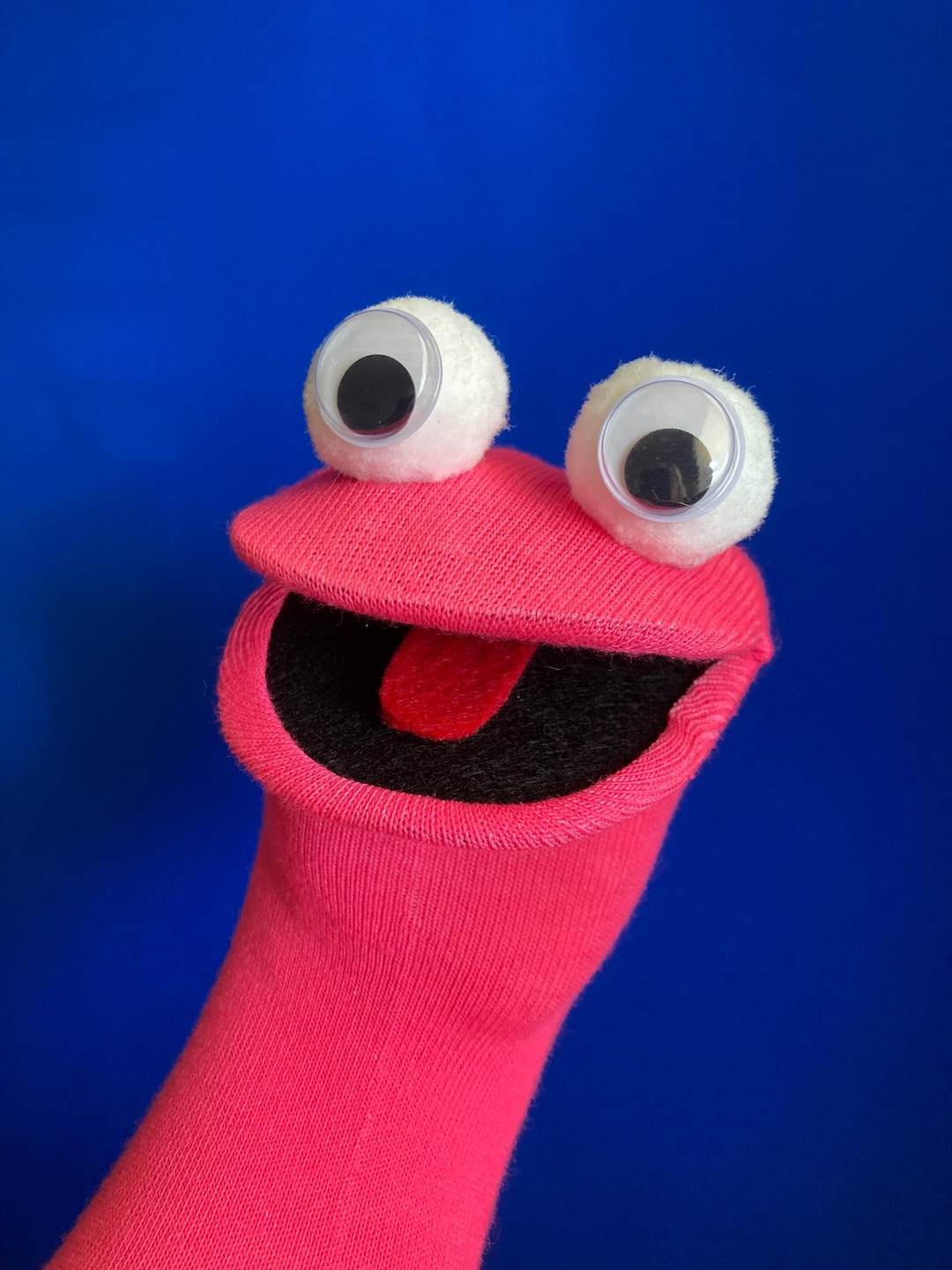 Simple Pink Sock Puppet - Etsy