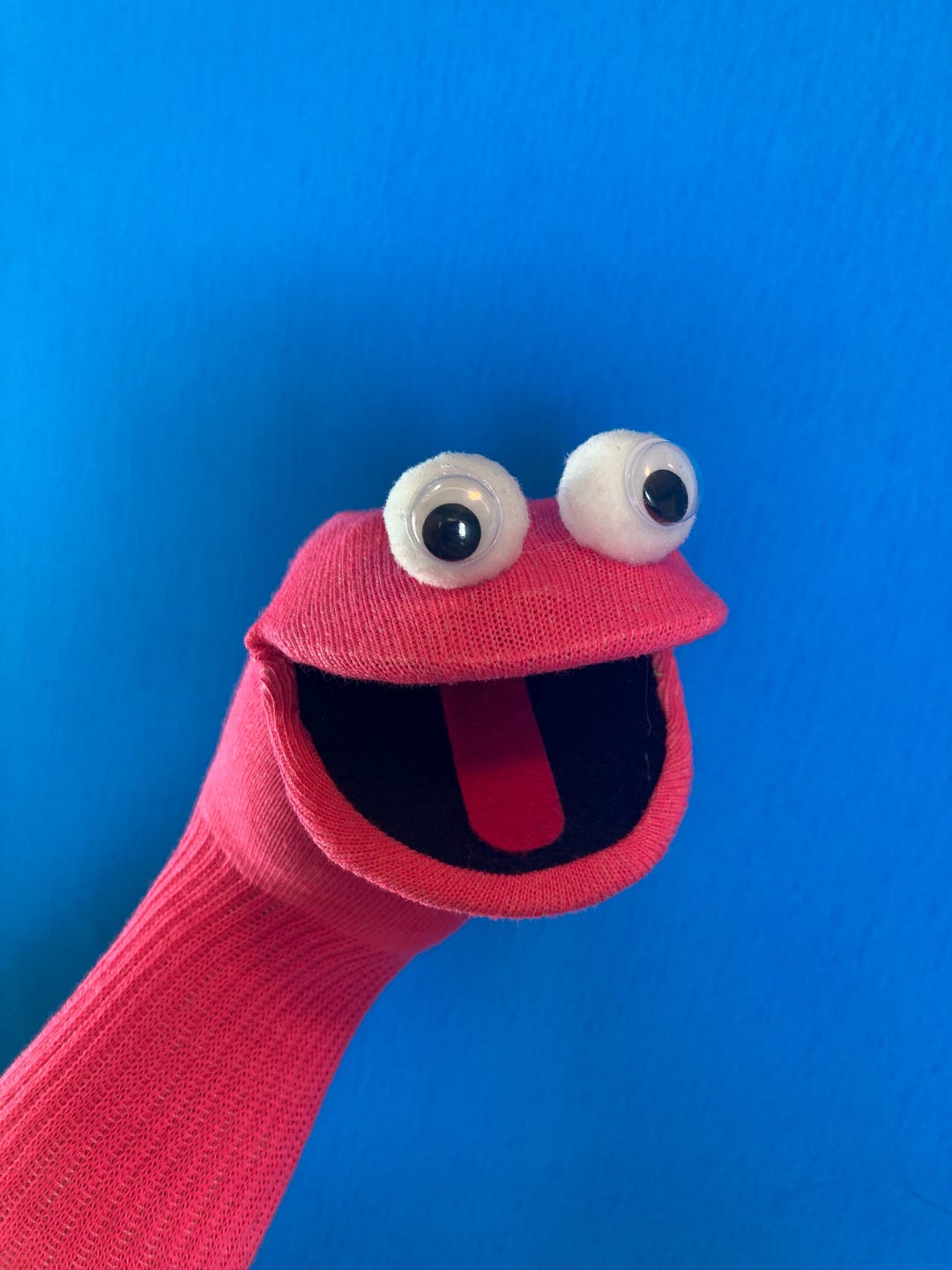 Classic Pink Sock Puppet - Etsy