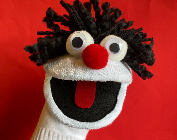 Blanco Dude Sock Puppet - Etsy