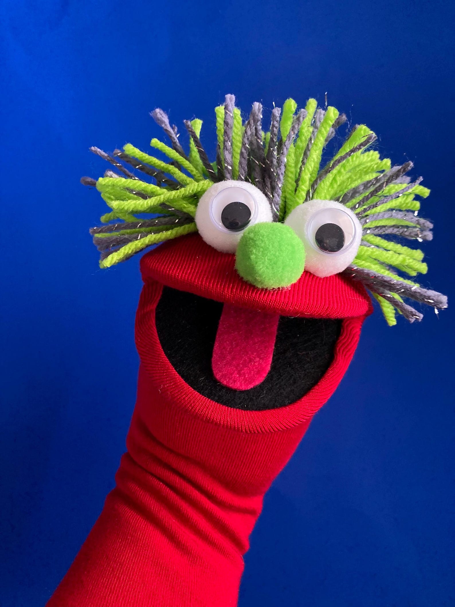 Silly Red Sock Puppet - Etsy