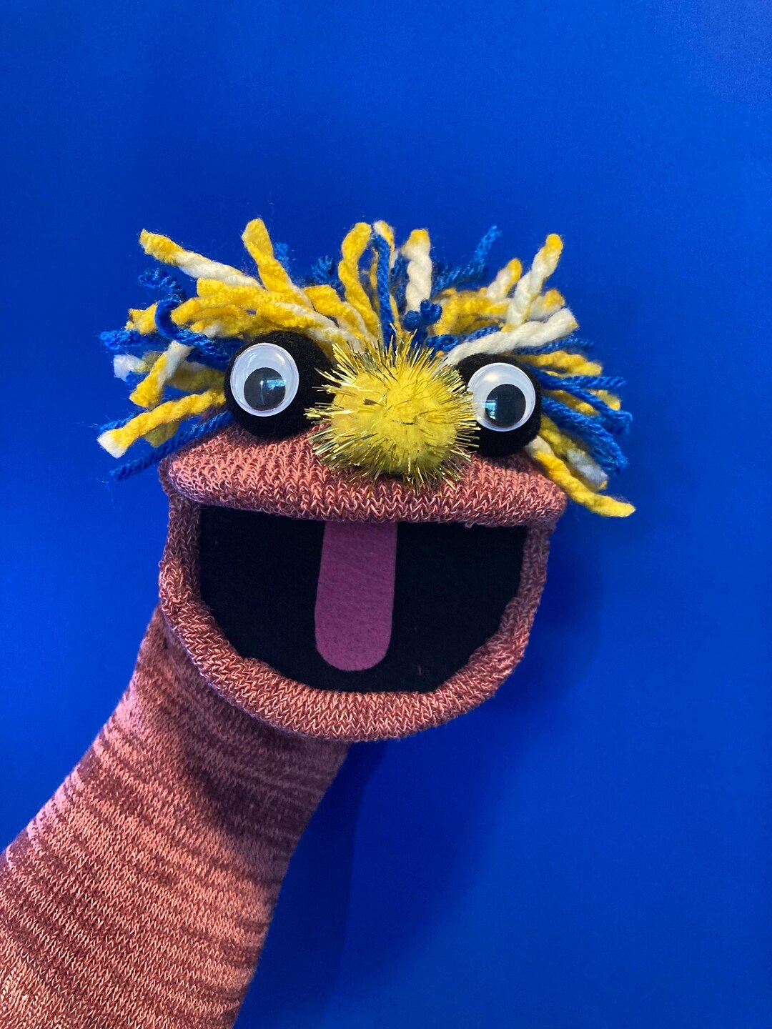 Sparkle Nose Sock Puppet - Etsy