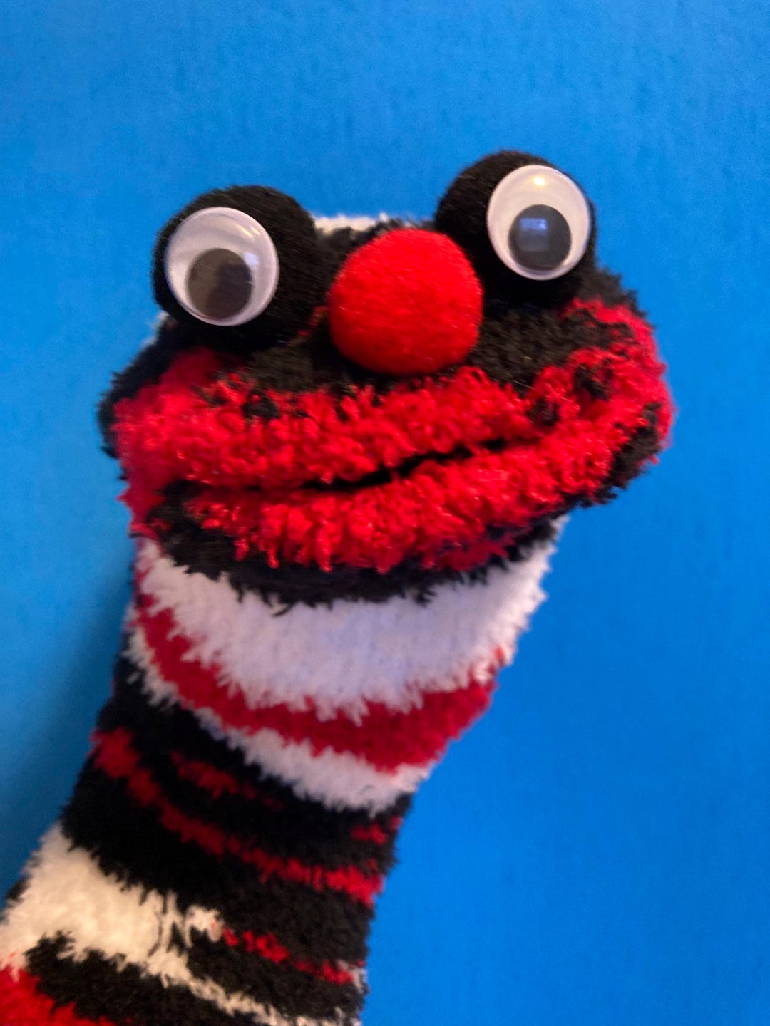 Fuzzy Dude Sock Puppet - Etsy