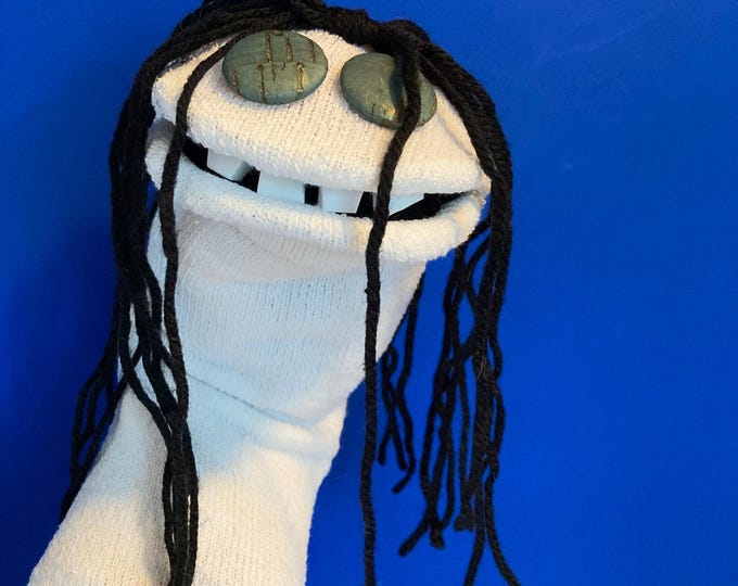 Creeper Old School Sock Puppet - Etsy