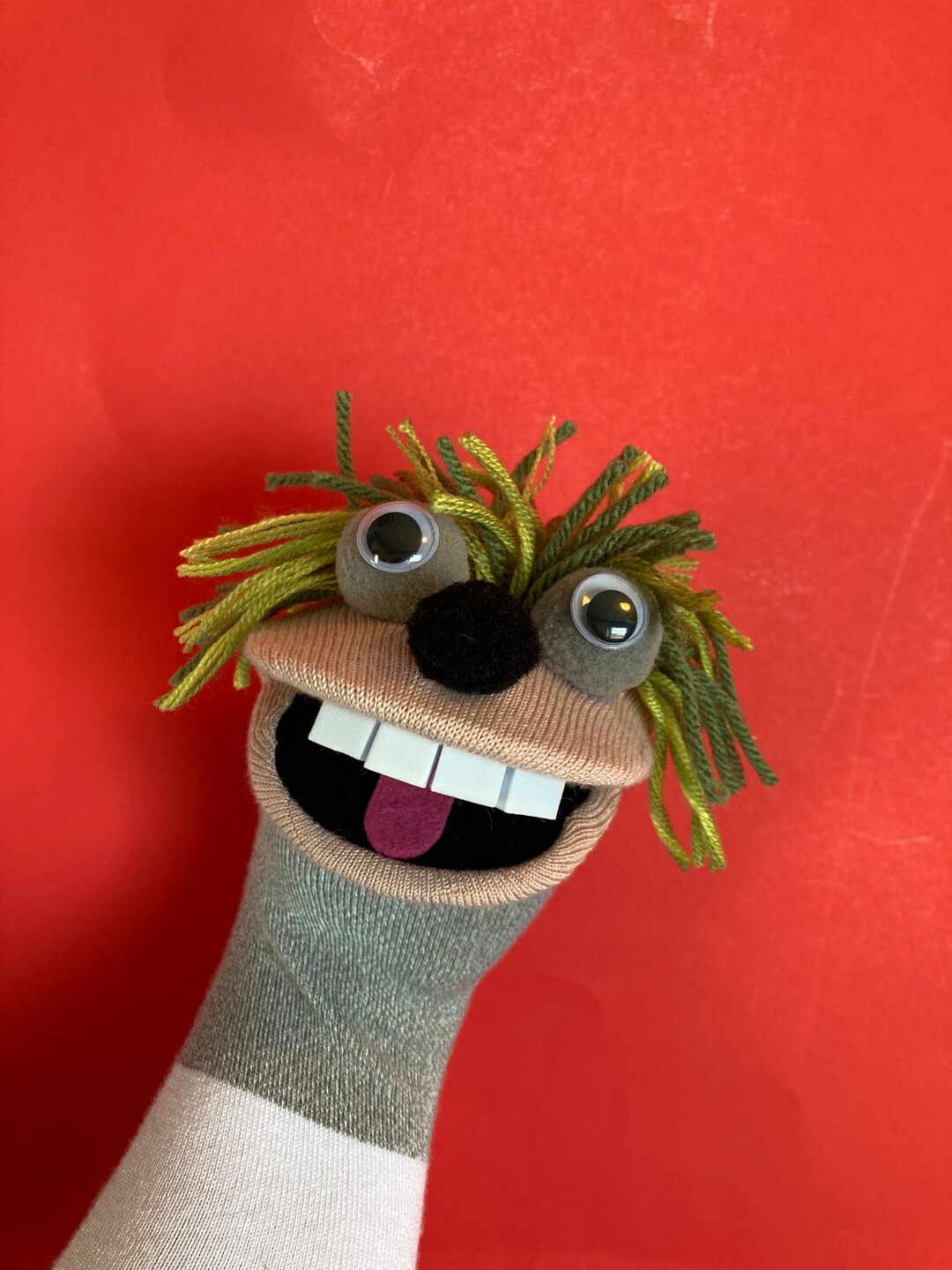 Goober Guy Sock Puppet - Etsy