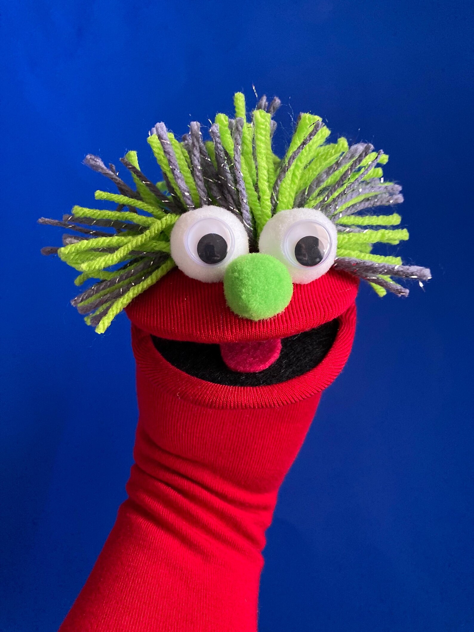 Silly Red Sock Puppet - Etsy