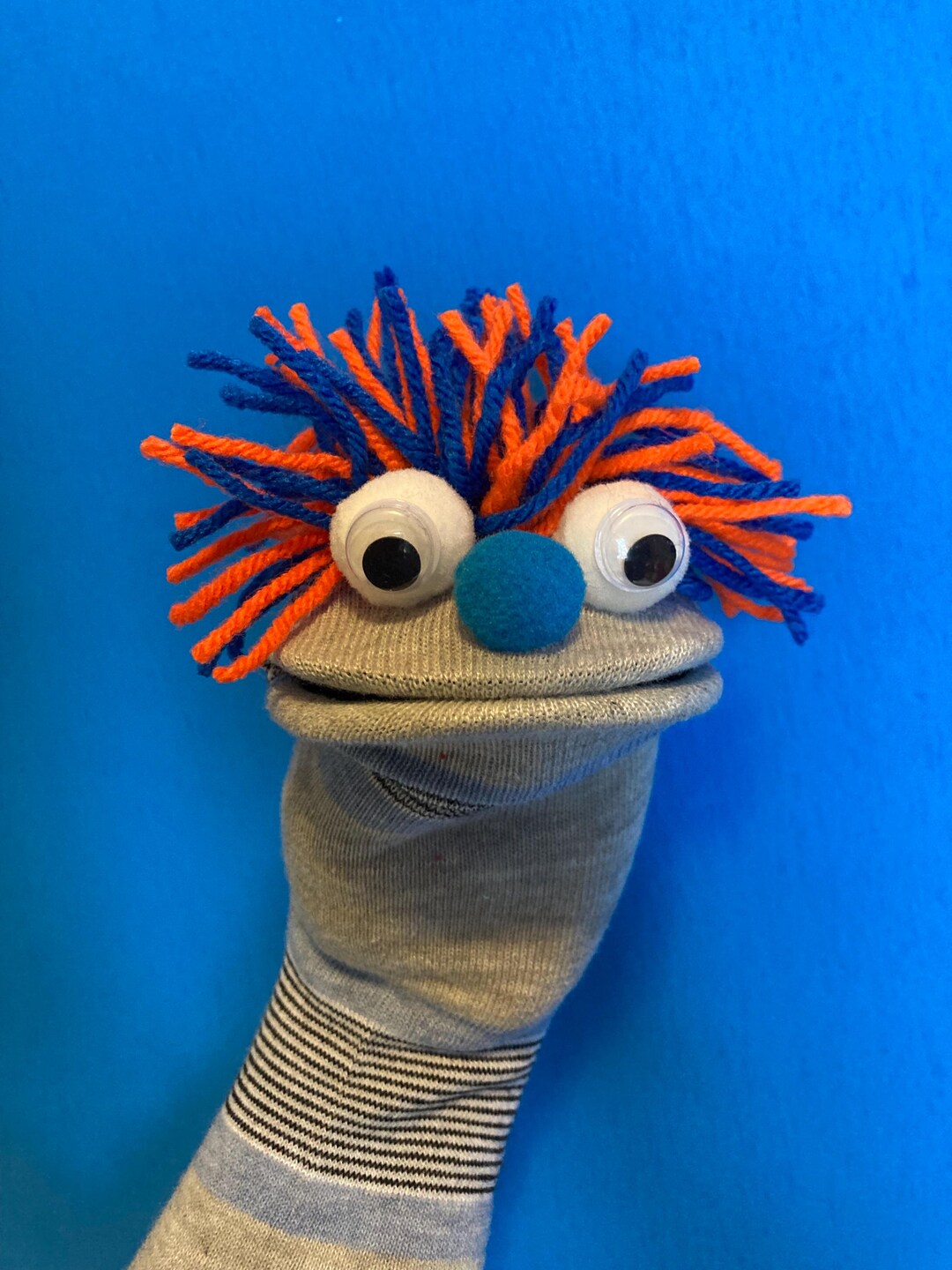 Silly Stripes Sock Puppet - Etsy
