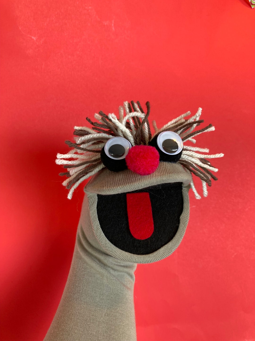 Silly Guy Sock Puppet - Etsy
